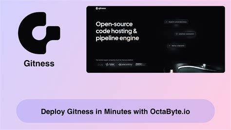 Deploy Gitness In Minutes With Octabyte Blog