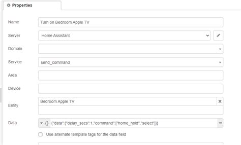 Node Red Json For Apple Tv Onoff Node Red Home Assistant Community