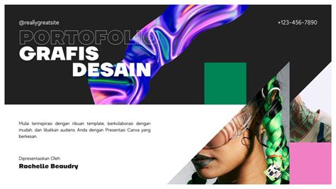 Halaman 2 - Gratis desain contoh portofolio - Canva