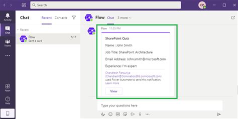 Power Automate With MS Forms SharePoint And Teams