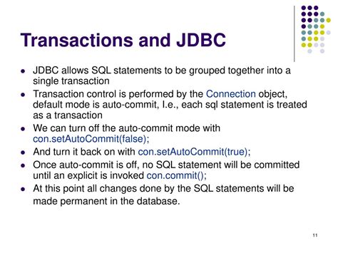 jdbc java database connectivity ppt download