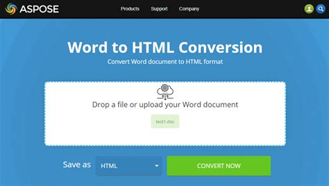 11 个最佳 Word 到 Html 转换器工具 2024 [免费]
