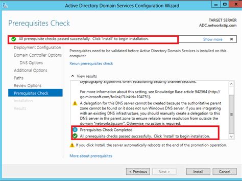 how to install adc on server 2012 and configure replication active