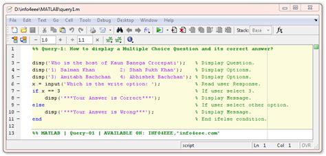 How To Display A Multiple Choice Question And Its Correct Answer In