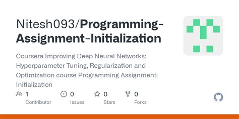 Github Nitesh093programming Assignment Initialization Coursera Improving Deep Neural