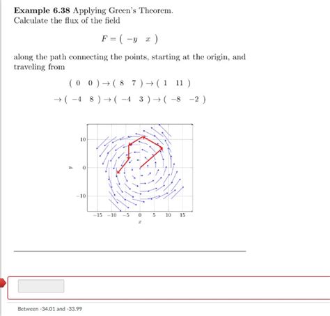 solved by an expert example 6 38 ﻿applying green s theorem calculate