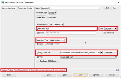 How To Login With SYS User As SYSDBA In Oracle Autonomy Database Using SQLDeveloper Cloud