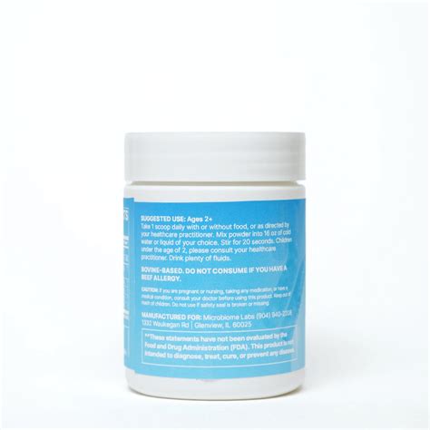 Microbiome Labs Mega IgG2000 Powder -60 grams - Fairfield Nutrition Shop