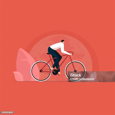 타자 건강 한 생활에 대 한 자연에서 사이클링 활동 세계 자전거의 날 자전거를 타고 자연을 즐기는 사람 자전거 타기에 대한 스톡