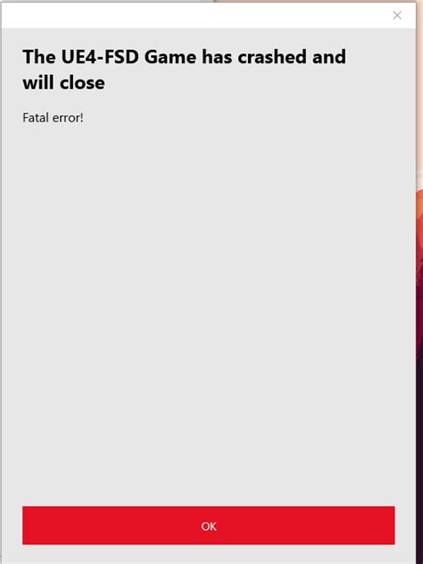 Ue4 Fatal Error Xbox Games Pass Pc Rdeeprockgalactic