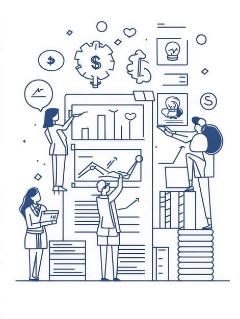 A Team Of Professionals Collaborate On Data Analysis And Business Growth Strategy They Are Usi