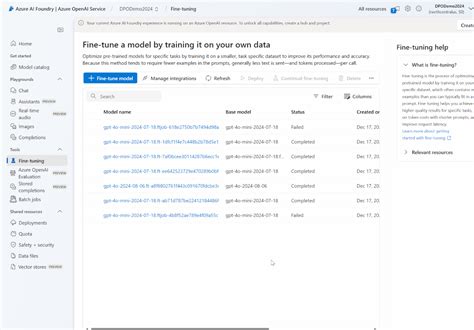 Fine Tuning Azure Openai Models With Weights And Biases Product