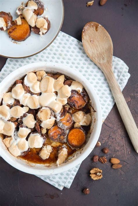 Zoete Aardappel Met Marshmallows Uit De Oven Brenda Kookt