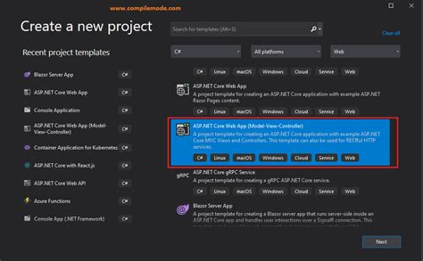 How To Create ASP NET Core MVC Application
