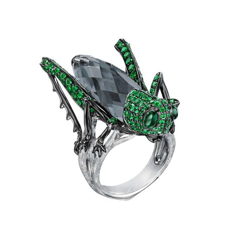 Fly By Night Grasshopper Ring Stephen Webster The Jewellery Editor