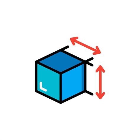 A Cube With Arrows Pointing To It Vector Art At Vecteezy
