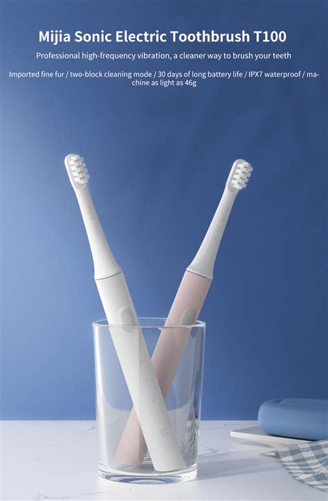 Xiaomi Mijia T100 Sonic Electric Toothbrush - PowerMall