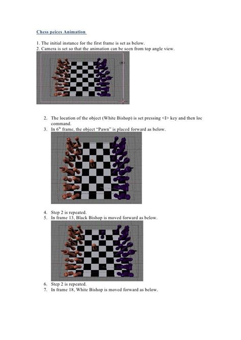 animation chess game