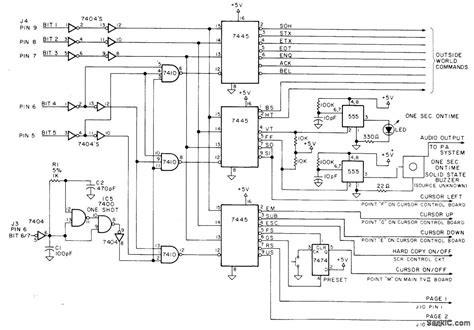 Cursorcontrol Controlcircuit Circuit Diagram