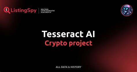 tesseract ai crypto project trai token listings events analysis