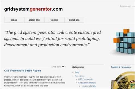 Css Design Vorlagen Erstaunlich Css Grid Systeme Und Grid Generatoren