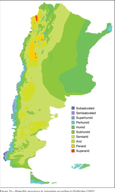 Argentina Geography And Climate Map