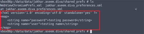 android pentesting writeup of diva insecure data storage for parrot os