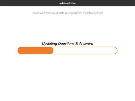 Updating The Content Cuespeak