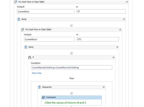 Filter Data Table For Each Row Robot Uipath Community Forum