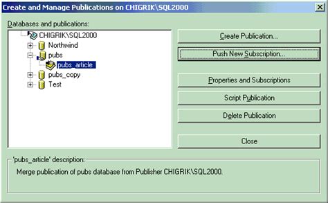 Setting Up Merge Replication A Step By Step Guide Database Journal