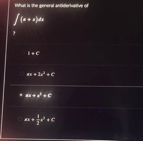 Solved The Specific Antiderivative Of F X X3−5 With