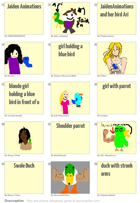 Jaiden Animations Drawception