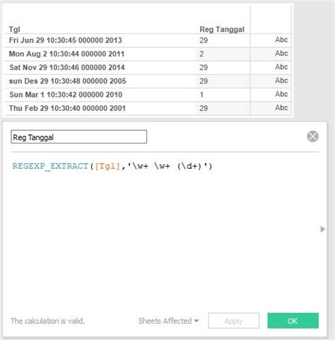 tutorial and learning informasi simple learn and tutorial regex di tableau