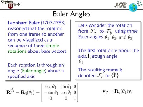 Ppt Attitude Kinematics Powerpoint Presentation Free Download Id1225721