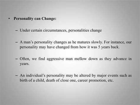 Personality Consumer Behavior PPTX