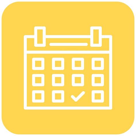 Premium Vector Schedule Vector Icon Design Illustration