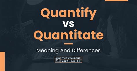 Quantifying Meaning