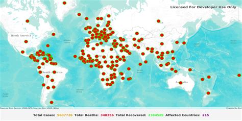 Github Bibinsyamnath Javafx Arcgis Demo Covid World Map Using Javafx Retrofit Arcgis