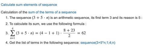 arithmetic sequence solver sale