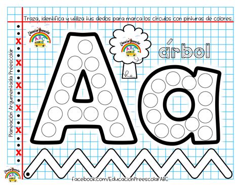 Hojas De Trabajo De Reconocimiento De Letras Para Preescolar