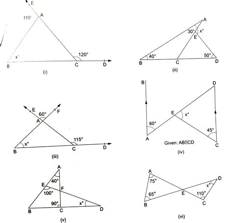Exercise From Rs Aggarwal Maths Chapter 18 Triangles For Class 9