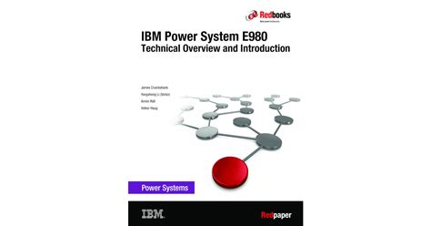 IBM Power System E980 Technical Overview And Introduction Book