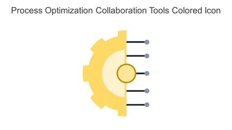 Process Optimization Collaboration Tools Colored Icon In Powerpoint Pptx Png And Editable Eps