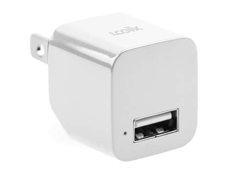 Power Cube Mini Usb Wall Charger White Gadget Hacks