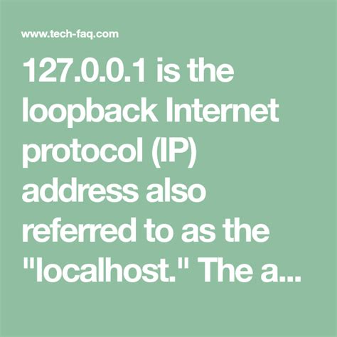 Explore The Loopback IP Address