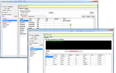 Portable Mysql Builder Version 101 Sourcecodester