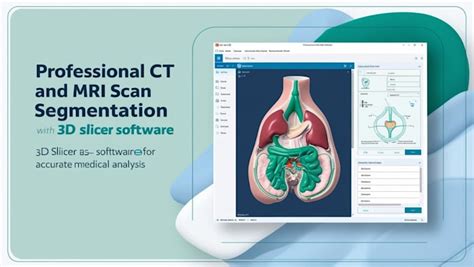 do ct and mri scan segmentation using 3d slicer for accurate medical