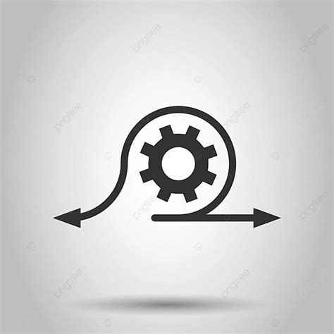 Agile Flat Icon With Arrow Cycle Business Concept Vector Life Backlog Vector PNG And Vector