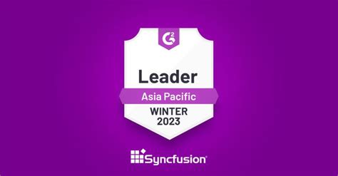 syncfusion on linkedin we ve got some exciting new badges from g2 for