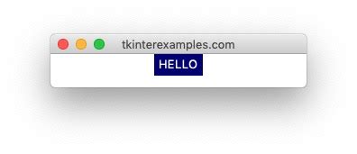 Tkinter Mouse Events
